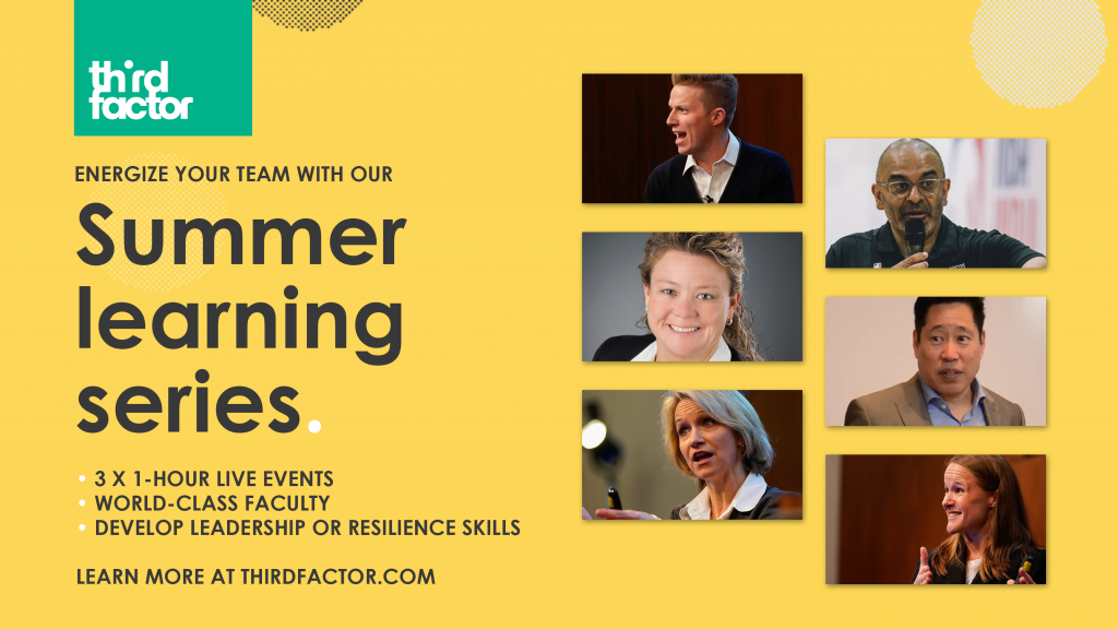 Summer Learning Series 2021 - Third Factor - Third Factor - Perform ...
