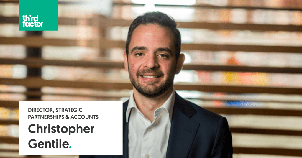 Welcome Chris Gentile to the Third Factor Team - Third Factor - Third ...